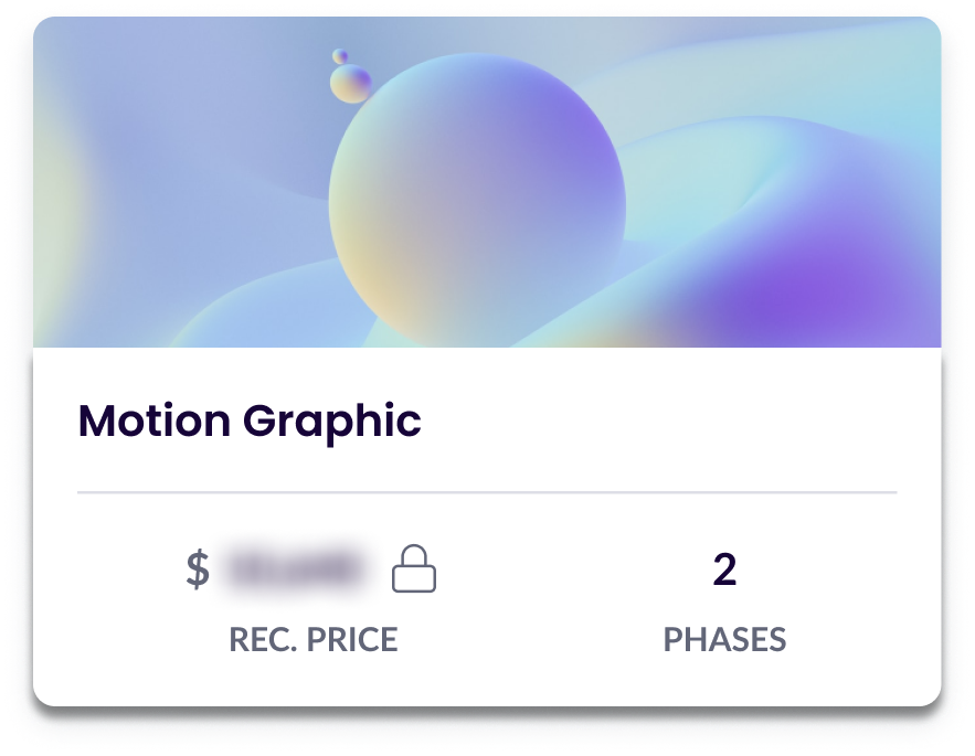 Motion Graphic Proposal Template (with Prices) — Wethos