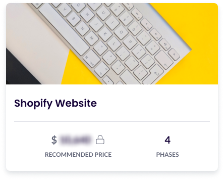 Shopify Website Proposal Template (with Prices) — Wethos