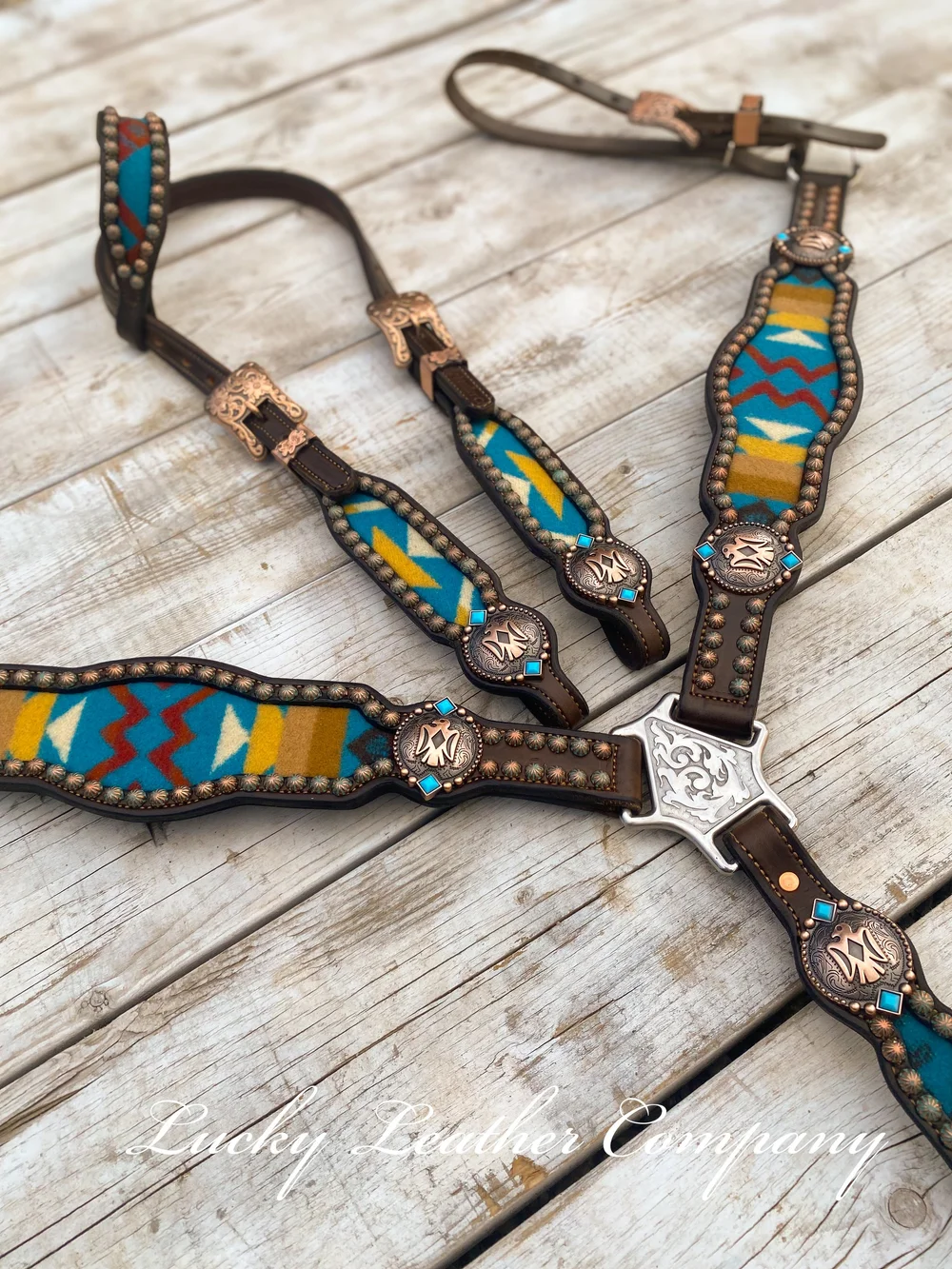 Fancy Headstalls & Sets — Lucky Leather Company