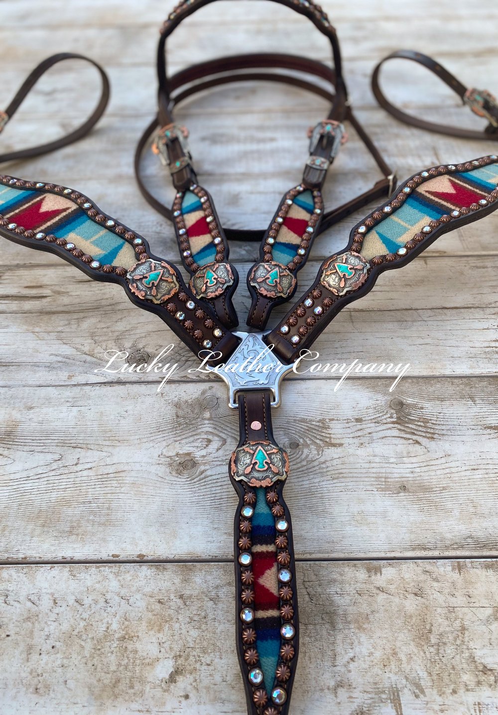 Fancy Headstalls & Sets — Lucky Leather Company