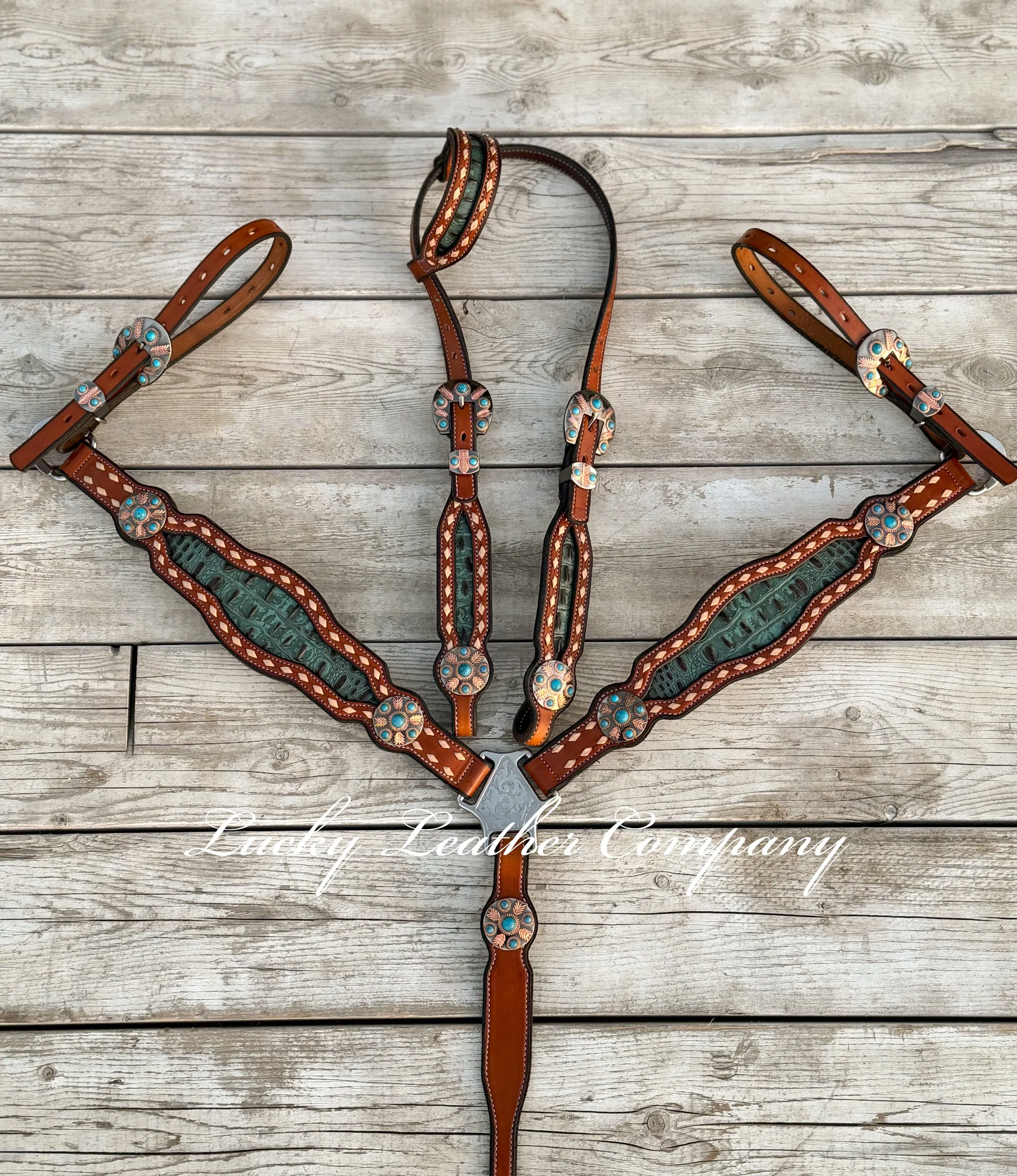 Fancy Headstalls & Sets — Lucky Leather Company