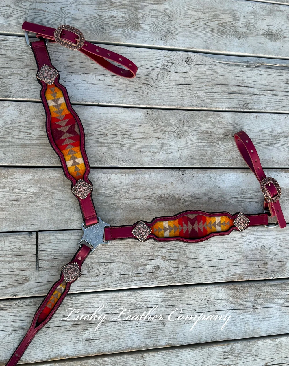 Fancy Headstalls & Sets — Lucky Leather Company