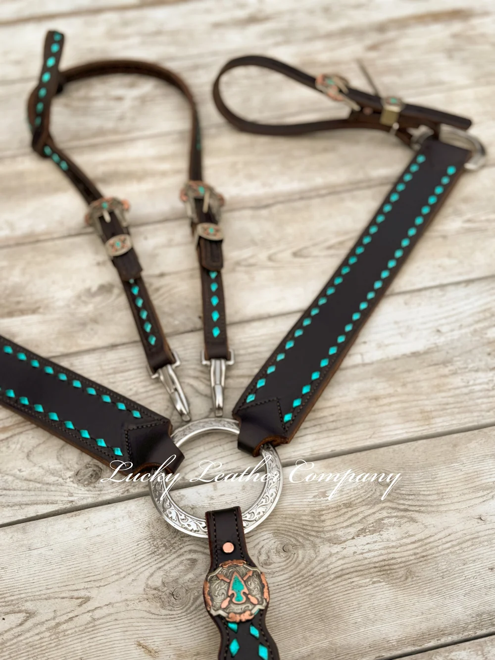 Fancy Headstalls & Sets — Lucky Leather Company