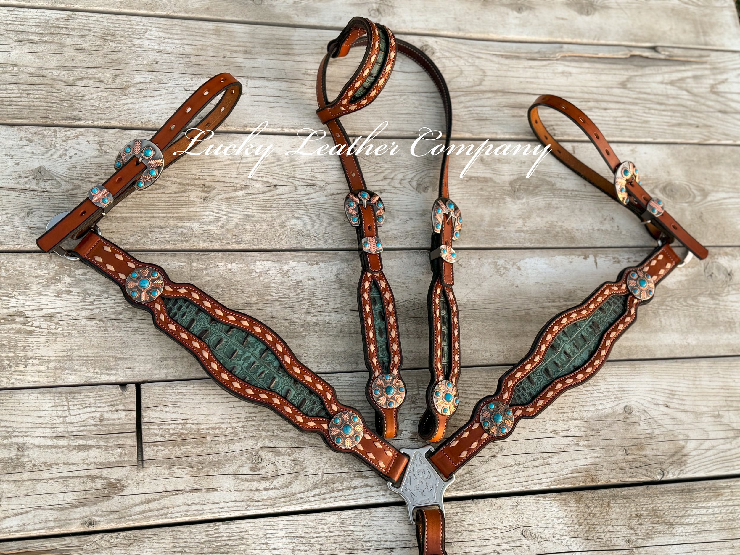 Fancy Headstalls & Sets — Lucky Leather Company