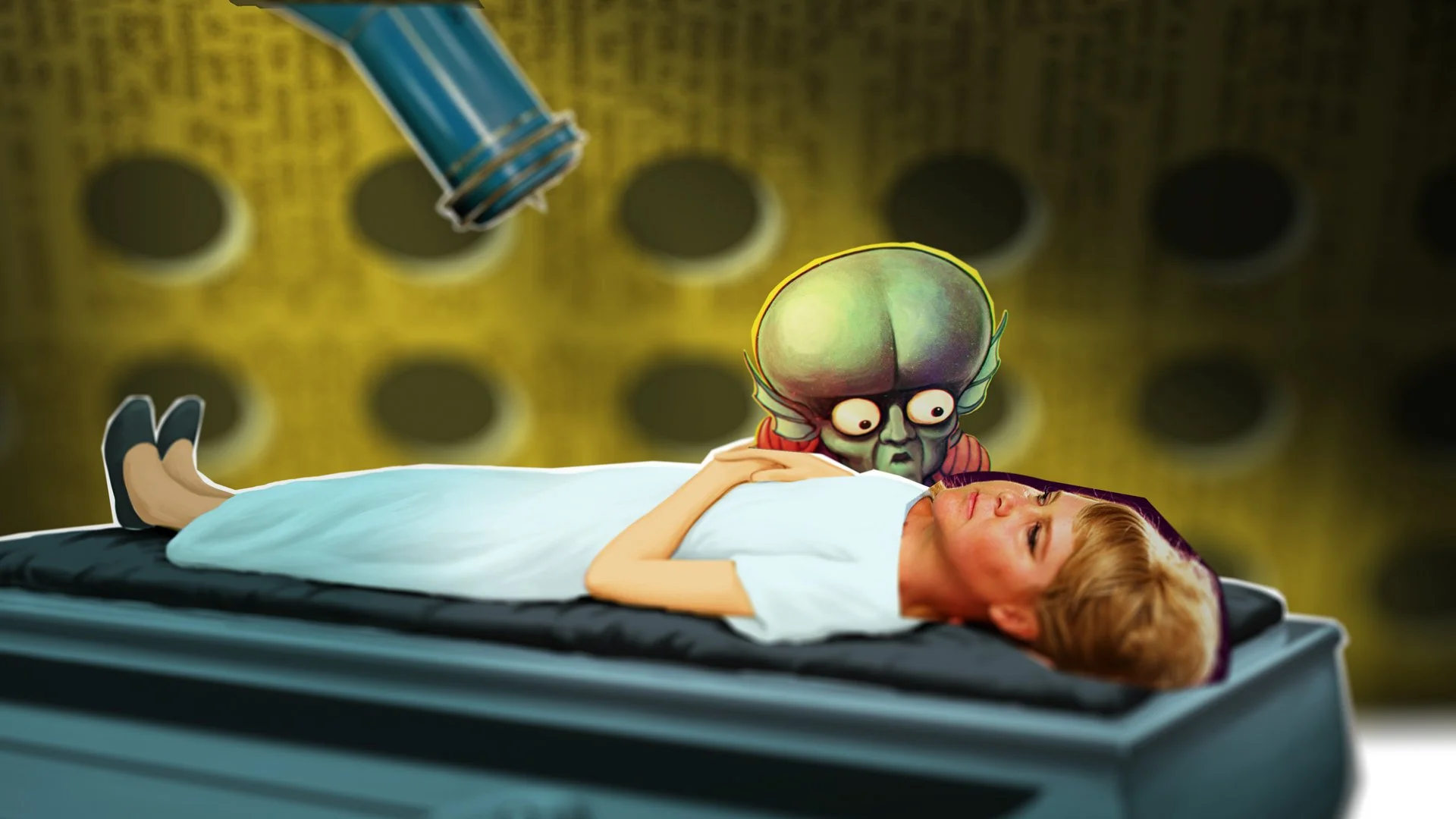 Woman Alien Examination