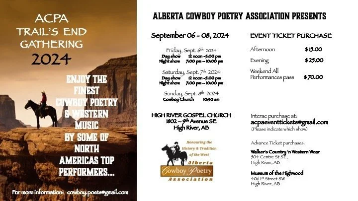 Alberta Cowboy Poetry
