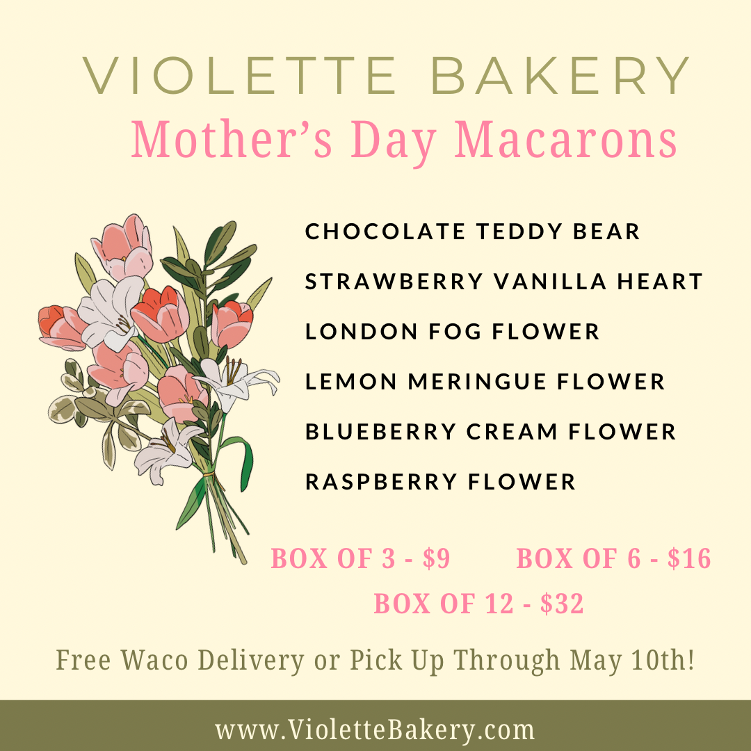 Menu — Violette Bakery & Events
