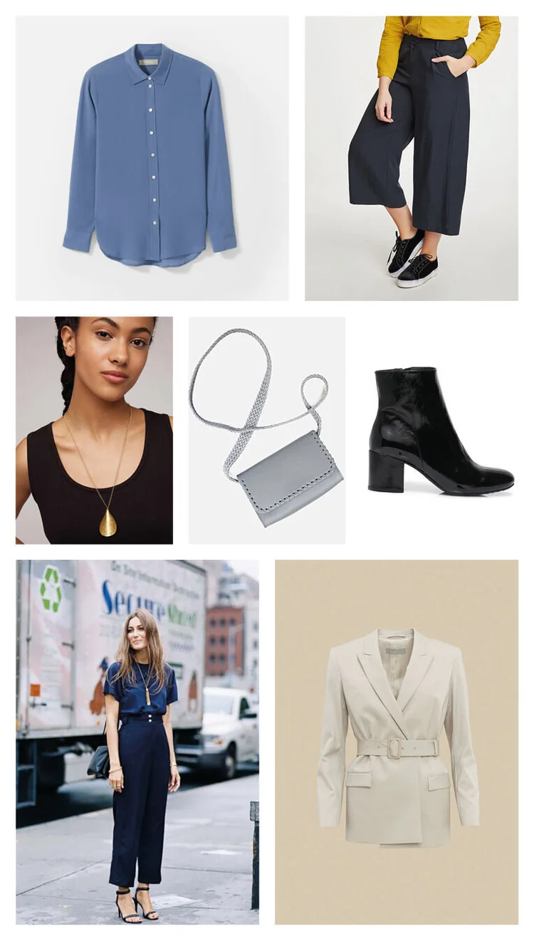 Jak na slavnostní outfit ze základů šatníku — Slow Femme