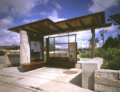 BRADY BUS SHELTER — LA DALLMAN