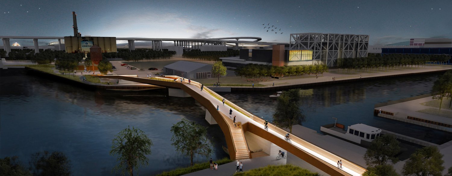 MENOMONEE CANAL BRIDGE — LA DALLMAN