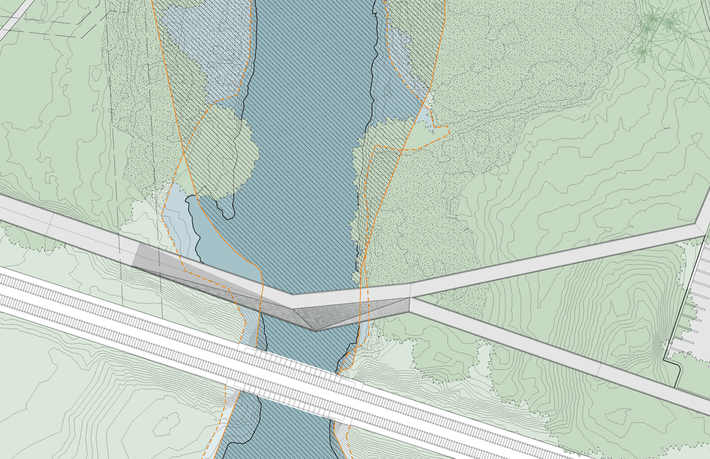 ASSABET RIVER CROSSING — LA DALLMAN