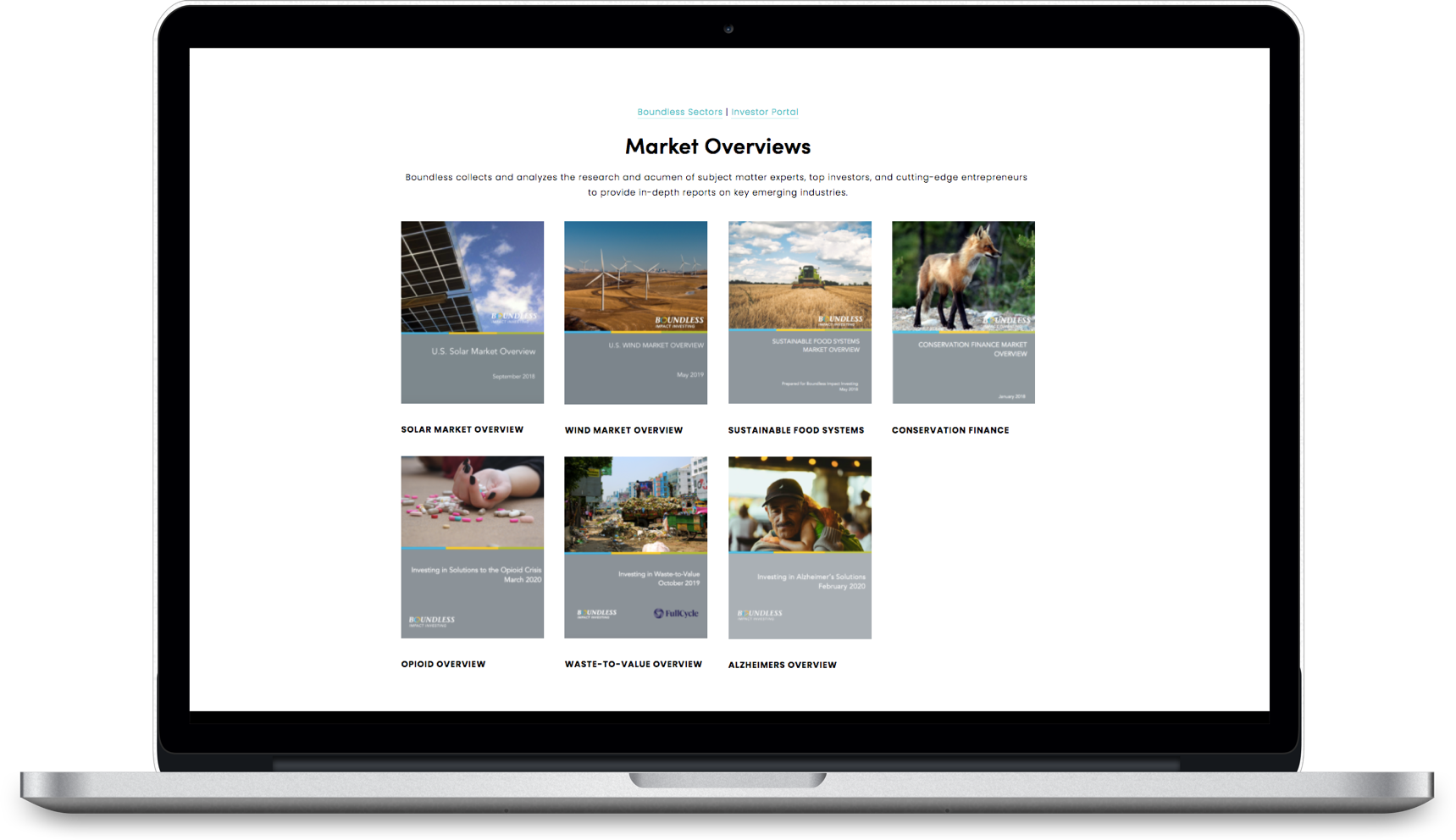 What We Offer — Boundless Impact Research and Analytics