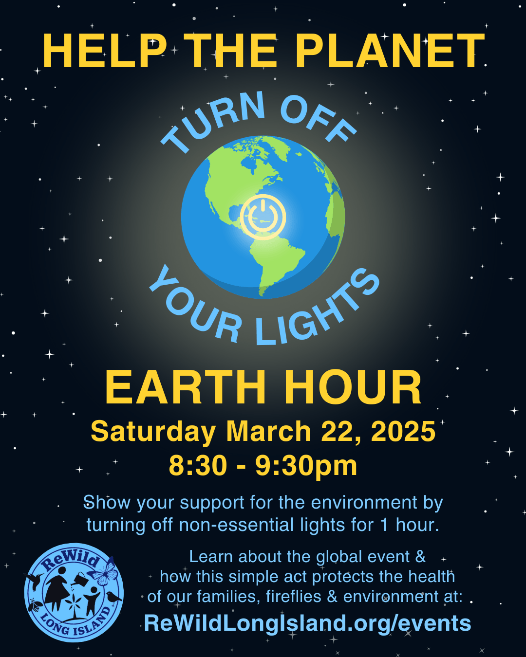 Earth Hour: Turn Off Your Lights — ReWild Long Island