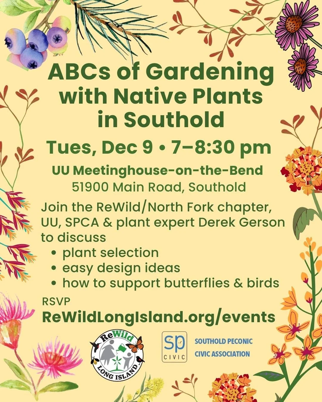 ABCs of Gardening with Native Plants: Join us in Southold — ReWild Long ...