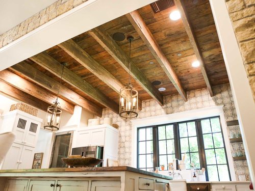 Shiplap Ceiling | | Trinity Valley | Reclaimed Wood Ceiling Design ...
