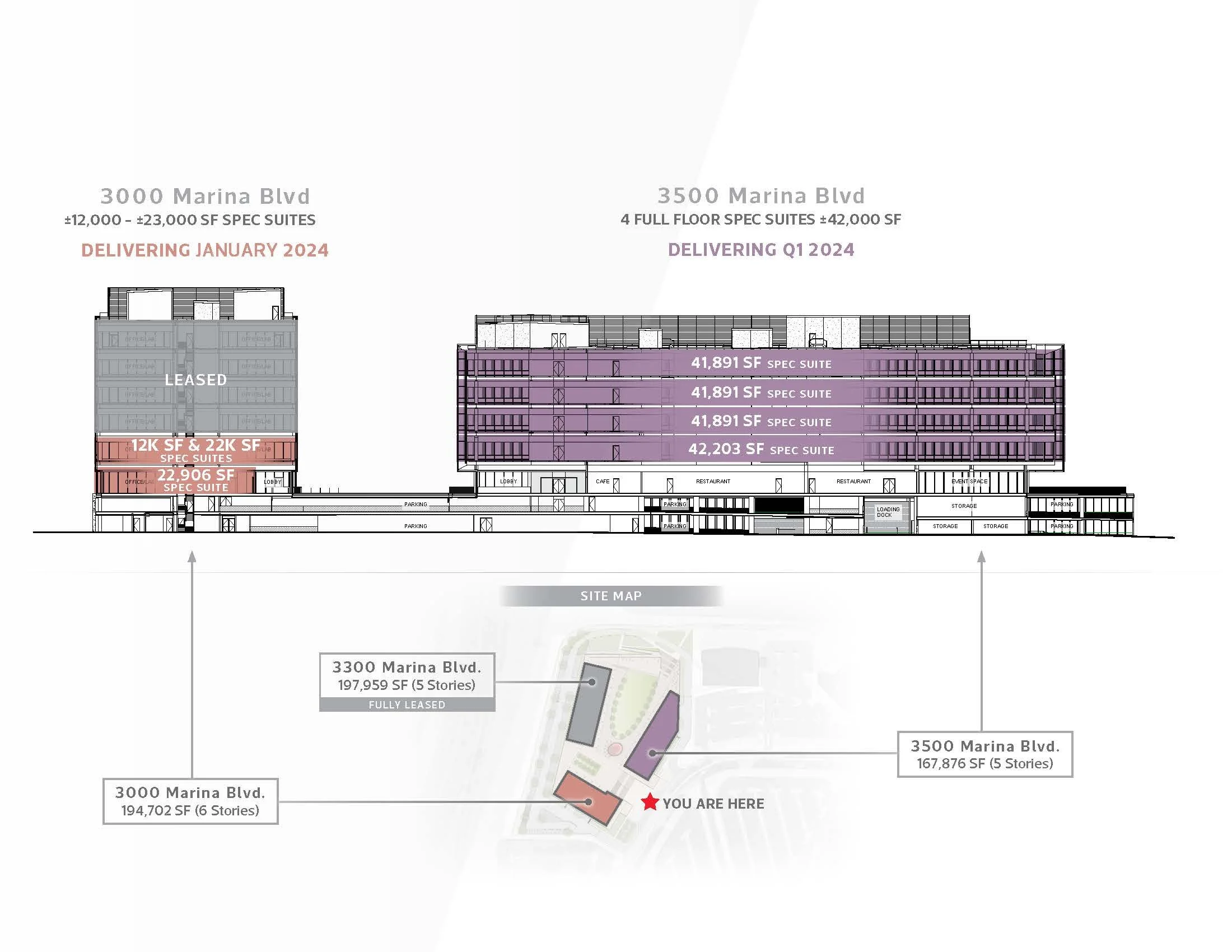 Stacking Plan Class A Laboratory Space