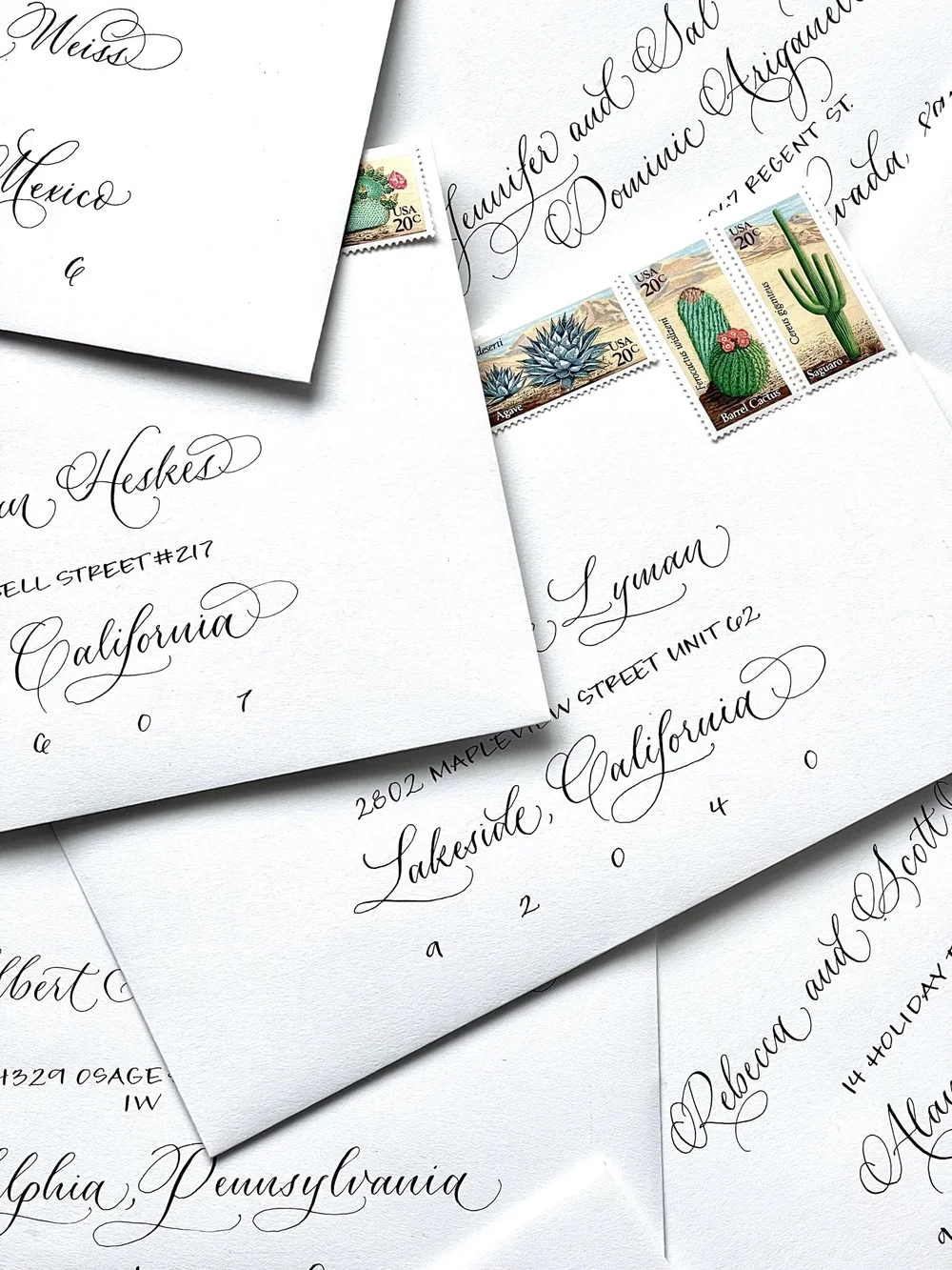 Amy Sue Designs — Calligraphy Portfolio