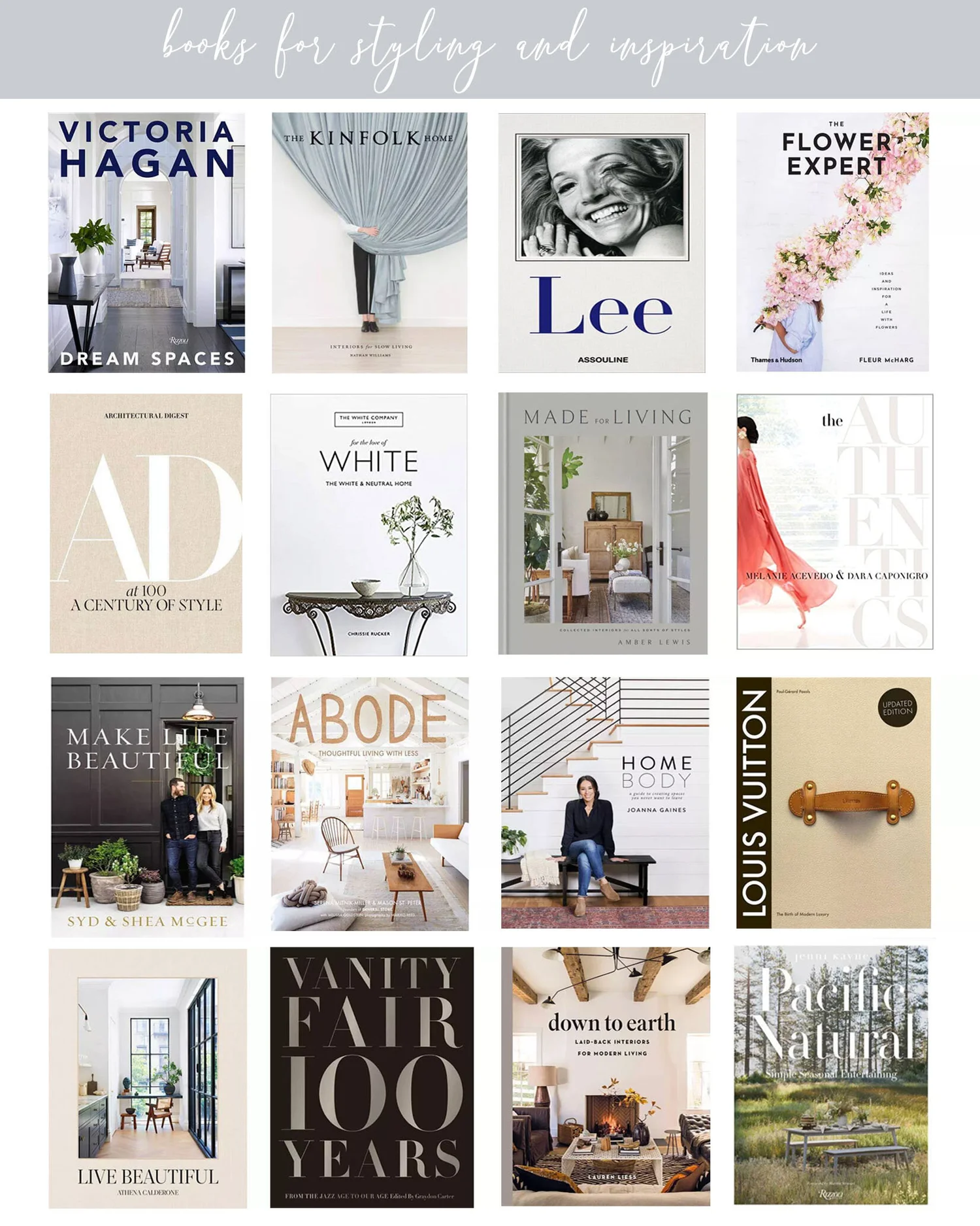 Books for Styling and Inspiration — Blushing Boho
