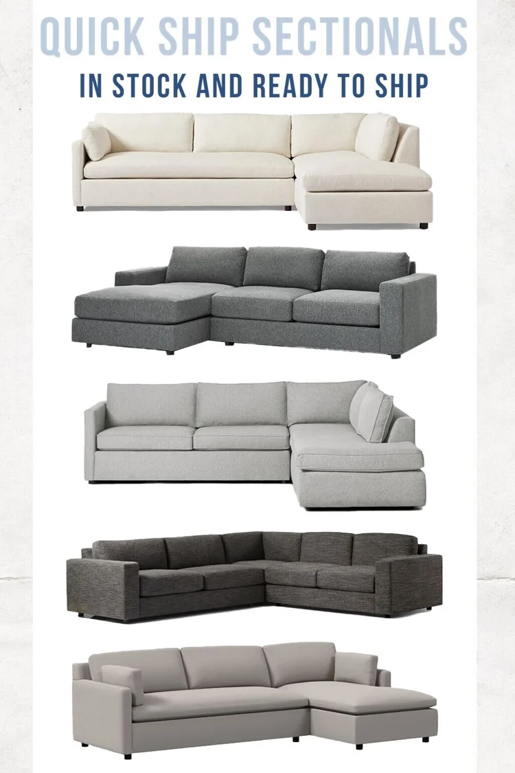 Quick Ship Sofa Guide — Blushing Boho