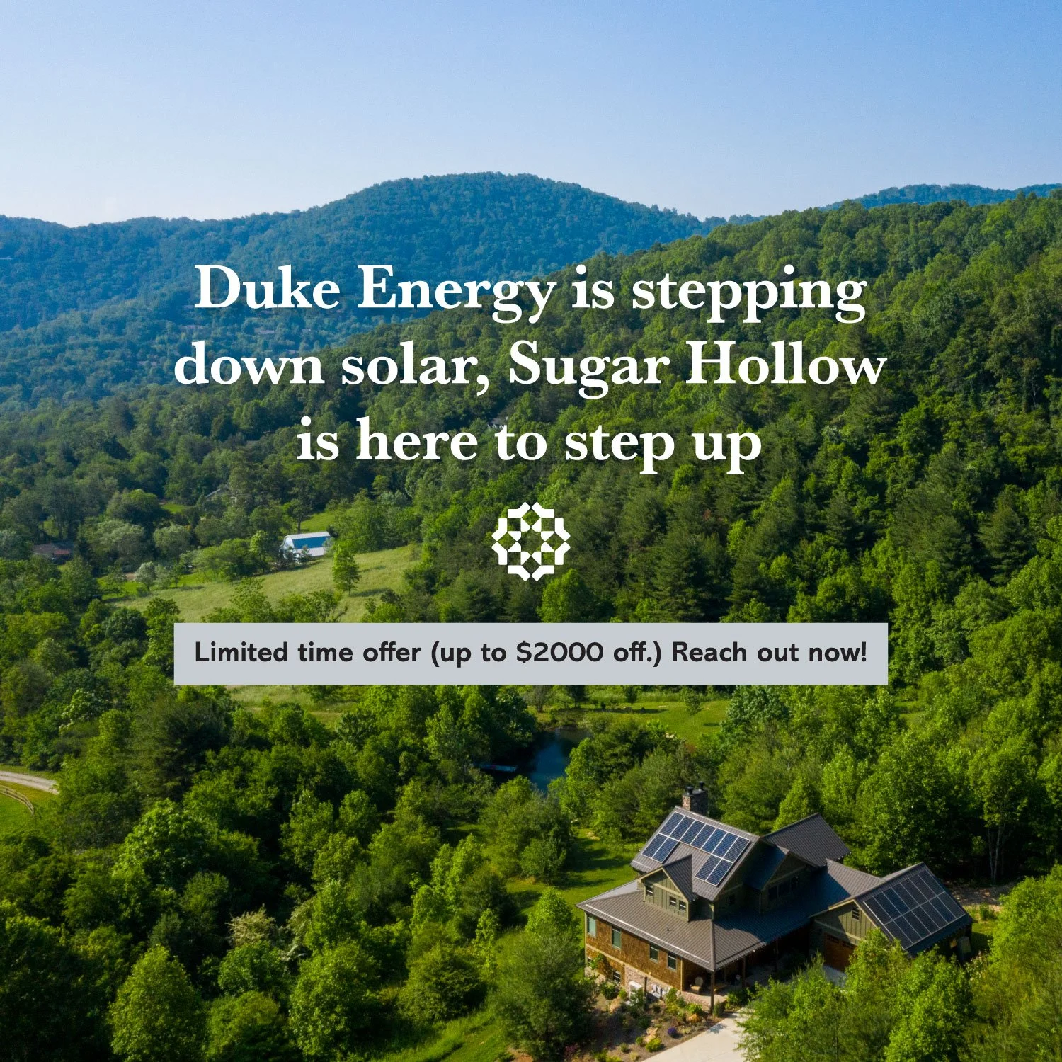 2021 Duke Energy Solar Rebate — Sugar Hollow Solar