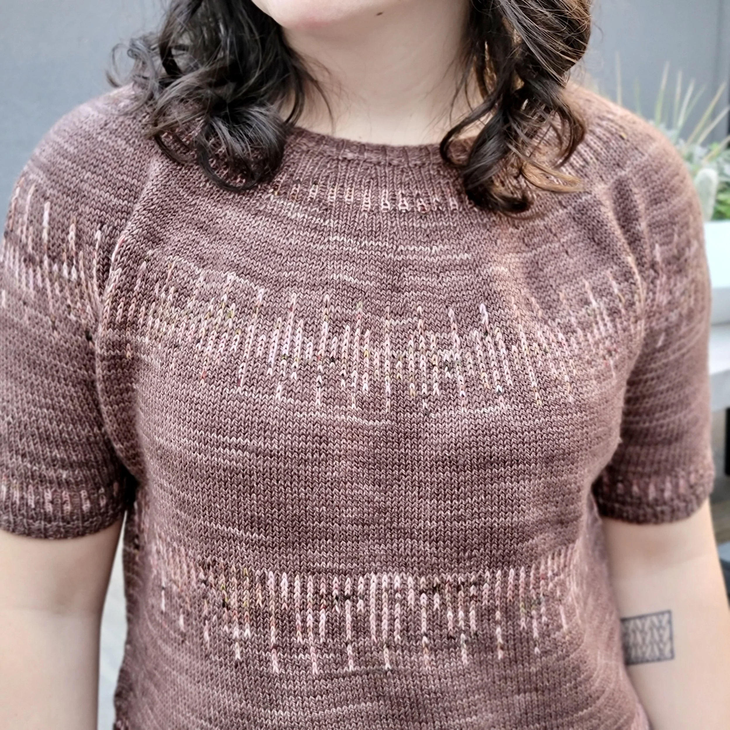 Frequency Sweater Test Knit Wrap-up — TINA TSE KNITS