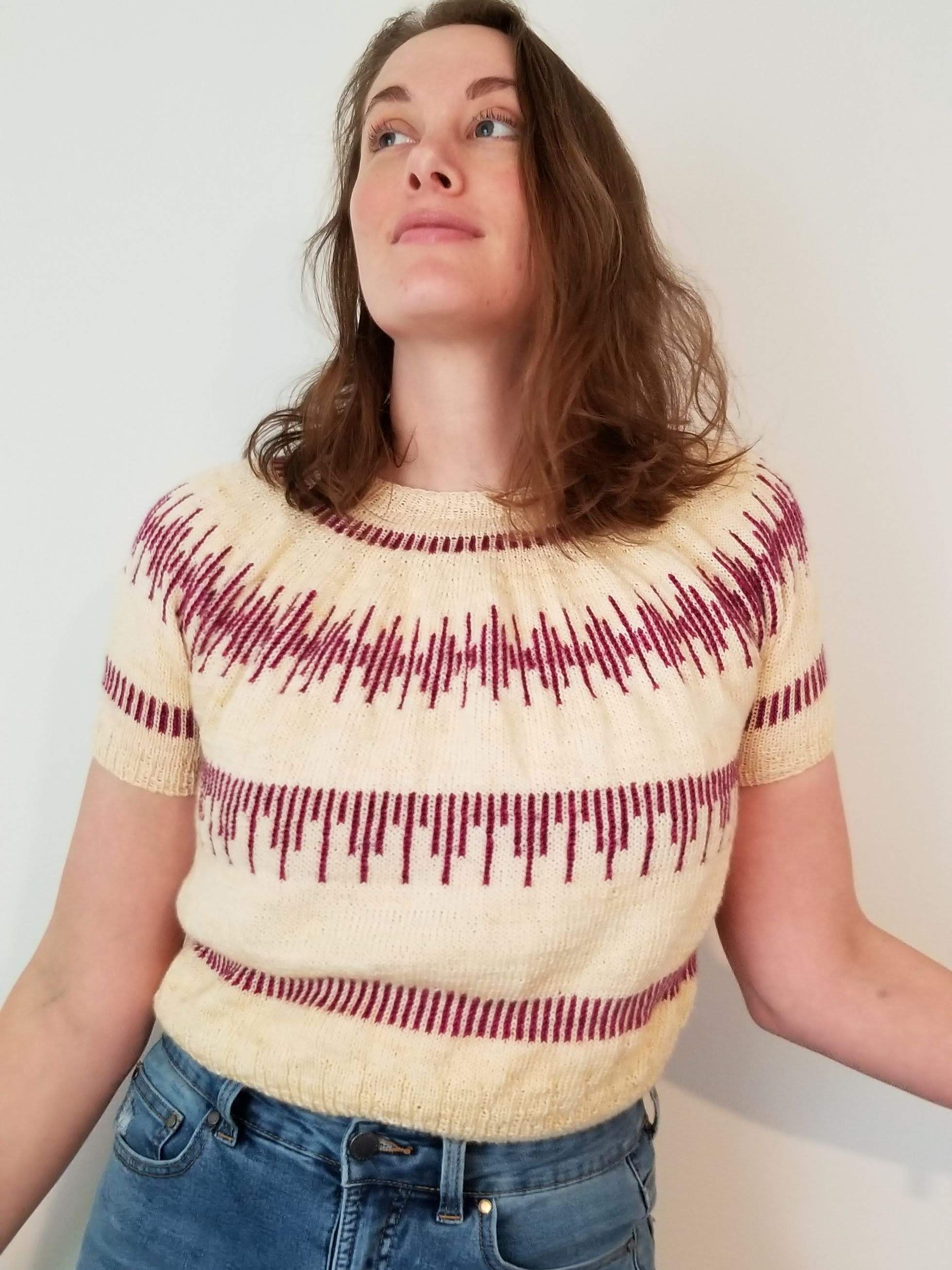 Frequency Sweater Test Knit Wrap-up — TINA TSE KNITS