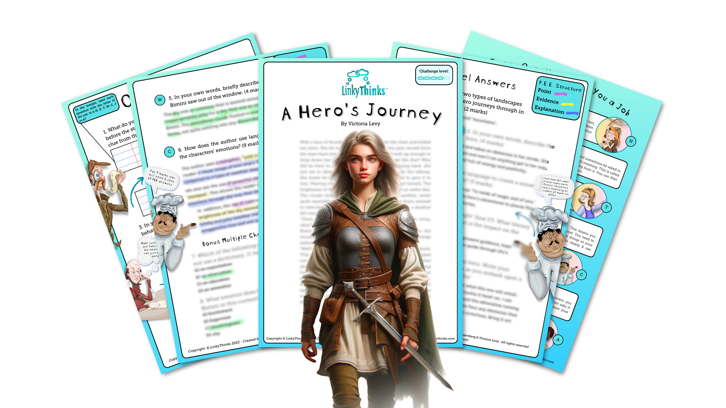 A Hero's Journey - Comprehension — LinkyThinks