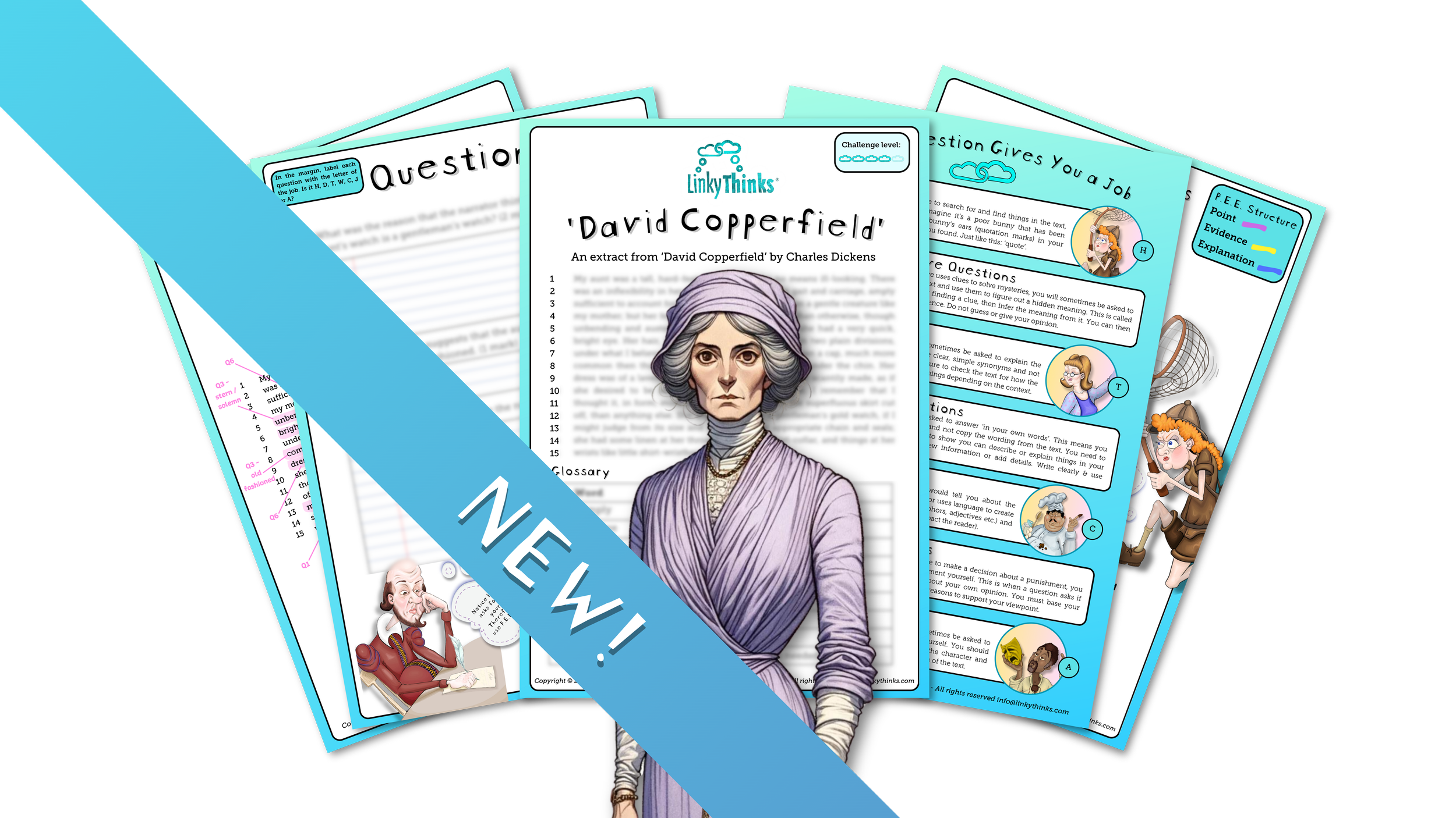David Copperfield - Reading Comprehension Downloadable® - KS2, KS3 ...