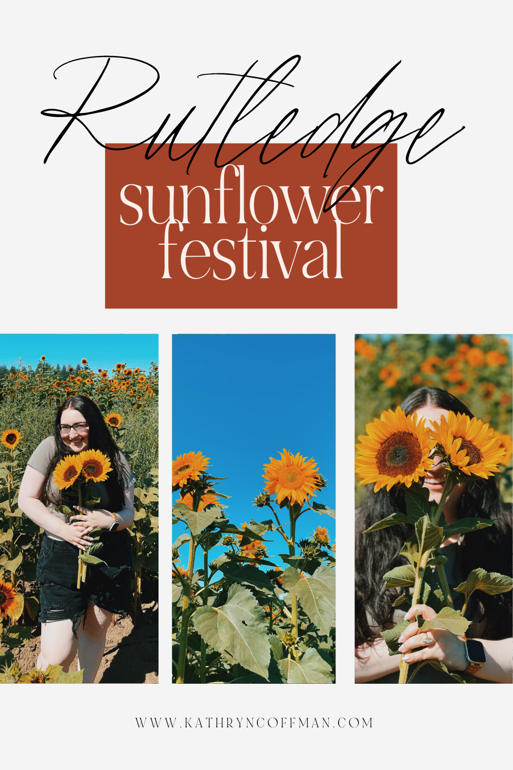 Rutledge Family Farm Sunflower Festival (Olympia, Washington) — Kathryn ...