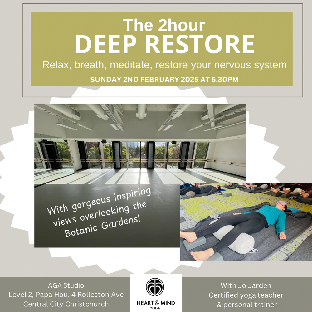 The 2Hour Deep Restore — Heart & Mind Yoga