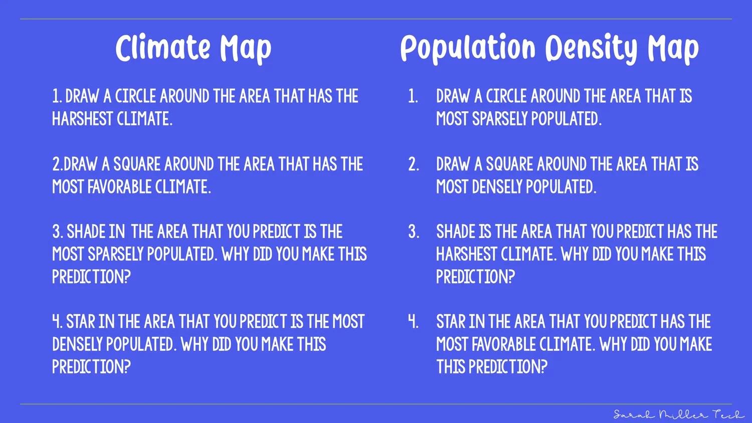 3 Strategies to Teach Population Distribution in Europe — Sarah Miller Tech