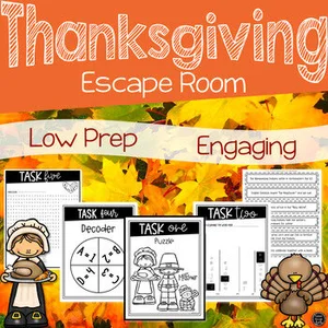 Thanksgiving Escape Room — Sarah Miller Tech