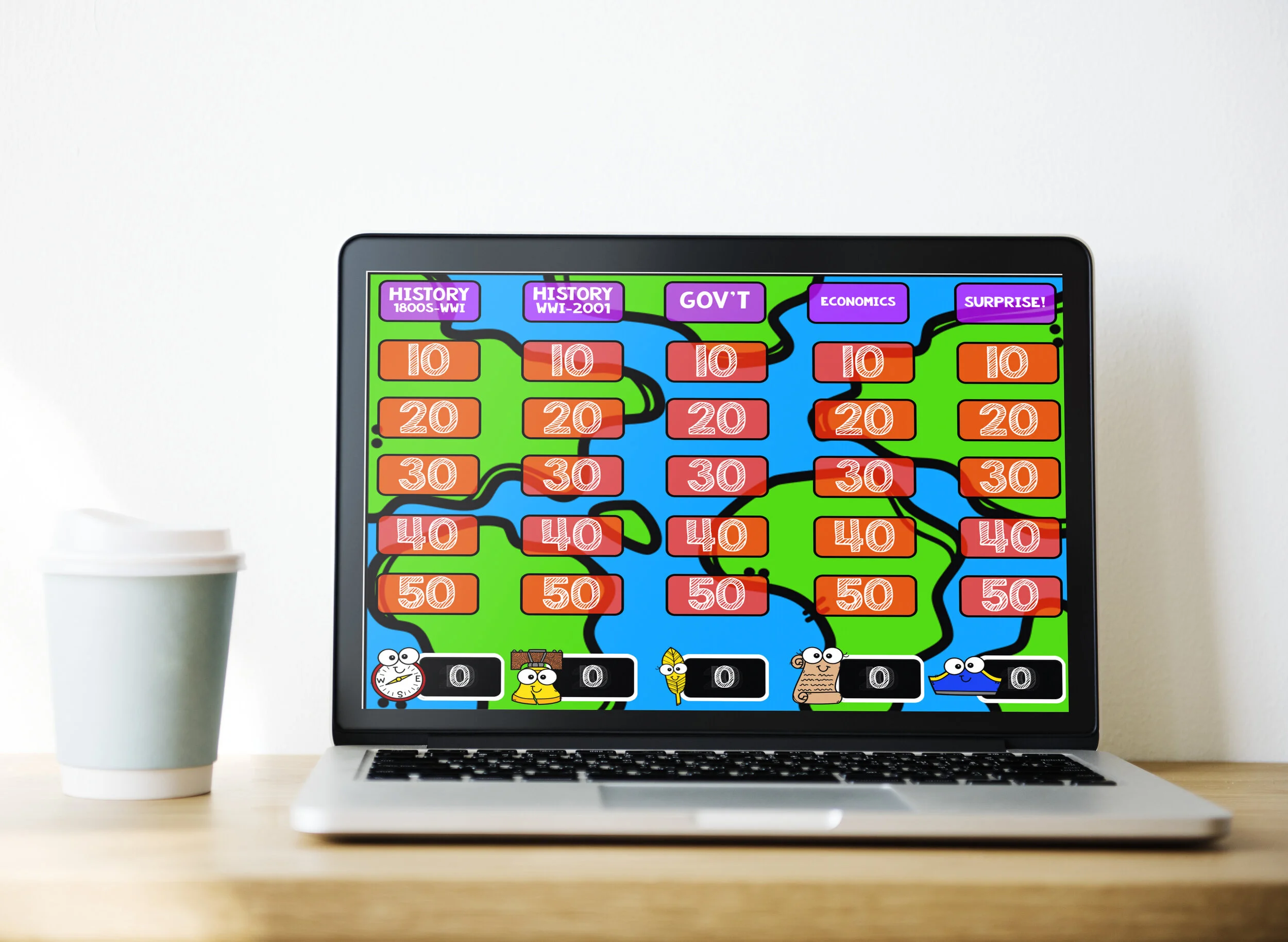 Creating a Jeopardy Game in Google Slides™️ — Sarah Miller Tech