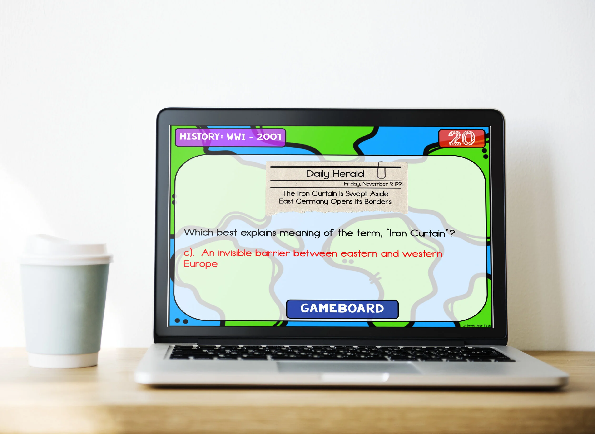 Creating a Jeopardy Game in Google Slides™️ — Sarah Miller Tech