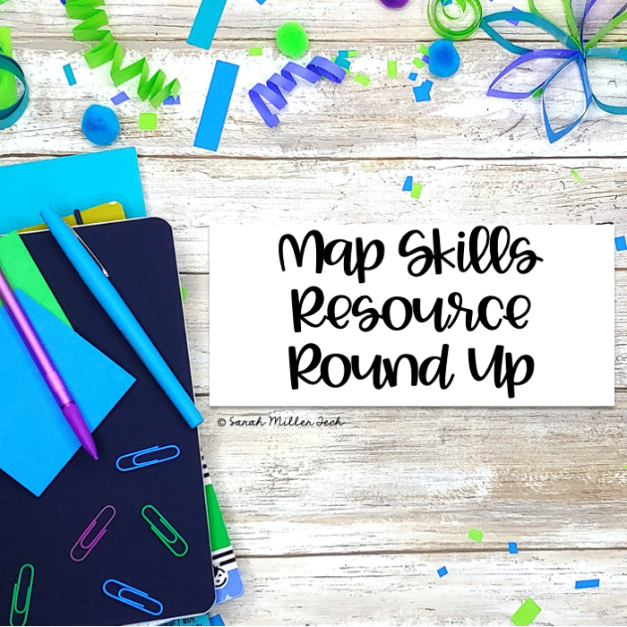 Map Skills Resource Round Up for Middle School — Sarah Miller Tech