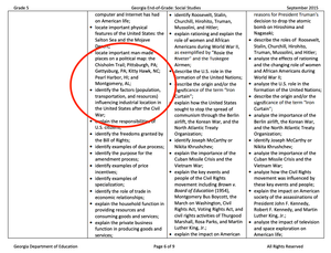Scaffold Student Learning with Geography Standards — Sarah Miller Tech