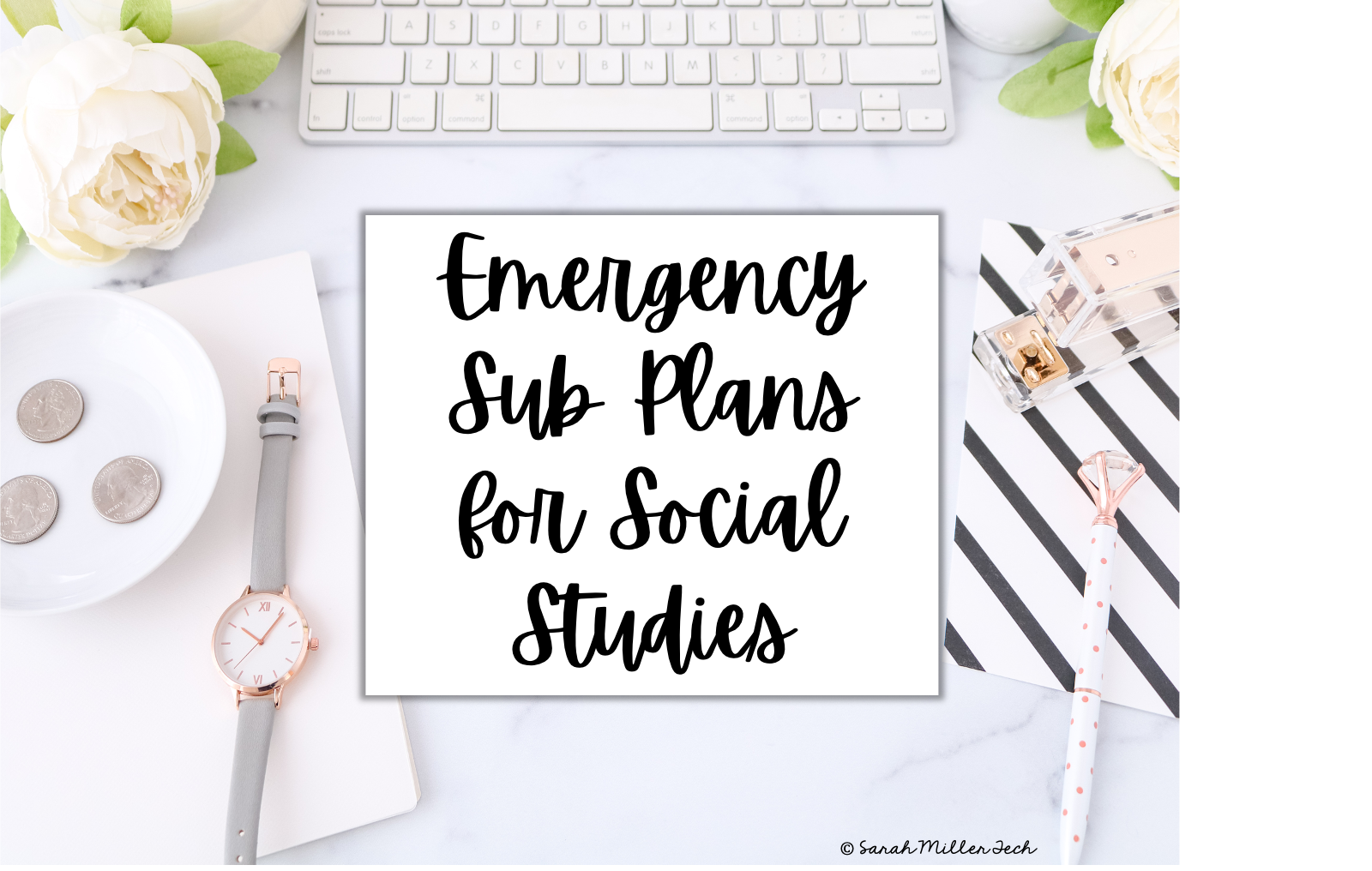 Emergency Sub Plans for Social Studies — Sarah Miller Tech