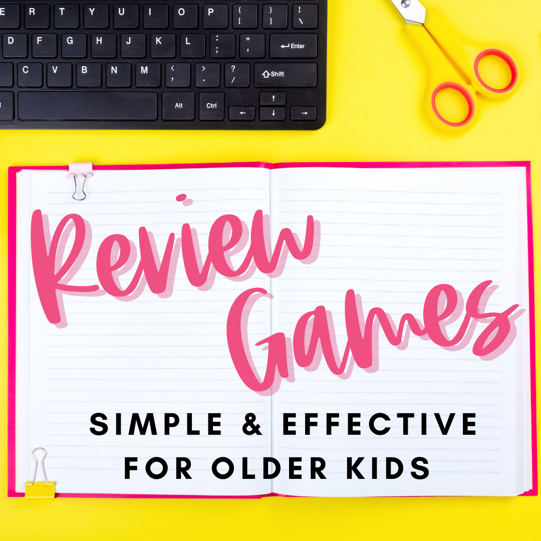 Simple and effective TEST PREP games for older kids — Sarah Miller Tech