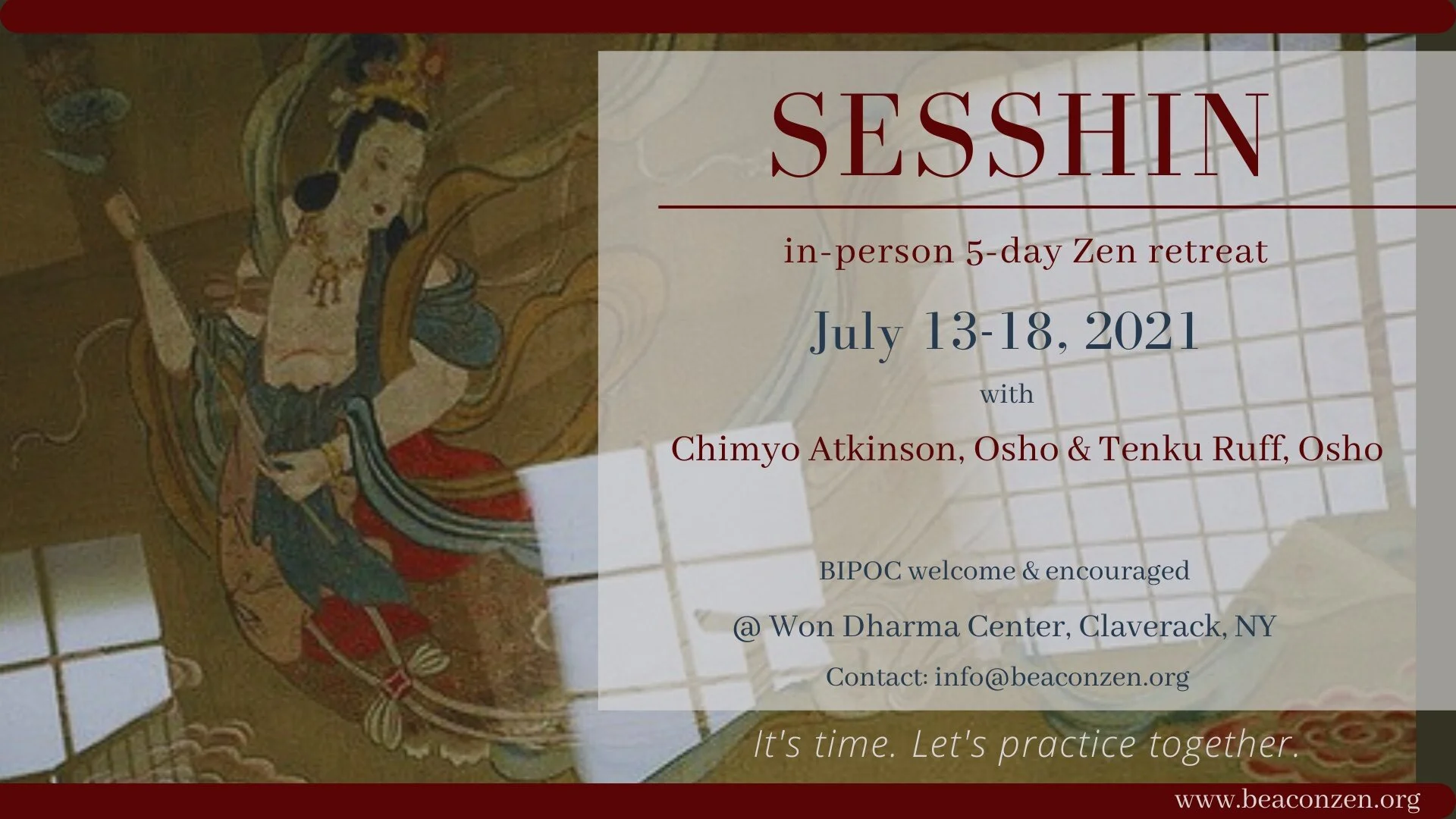 July Sesshin — Beacon Zen Temple
