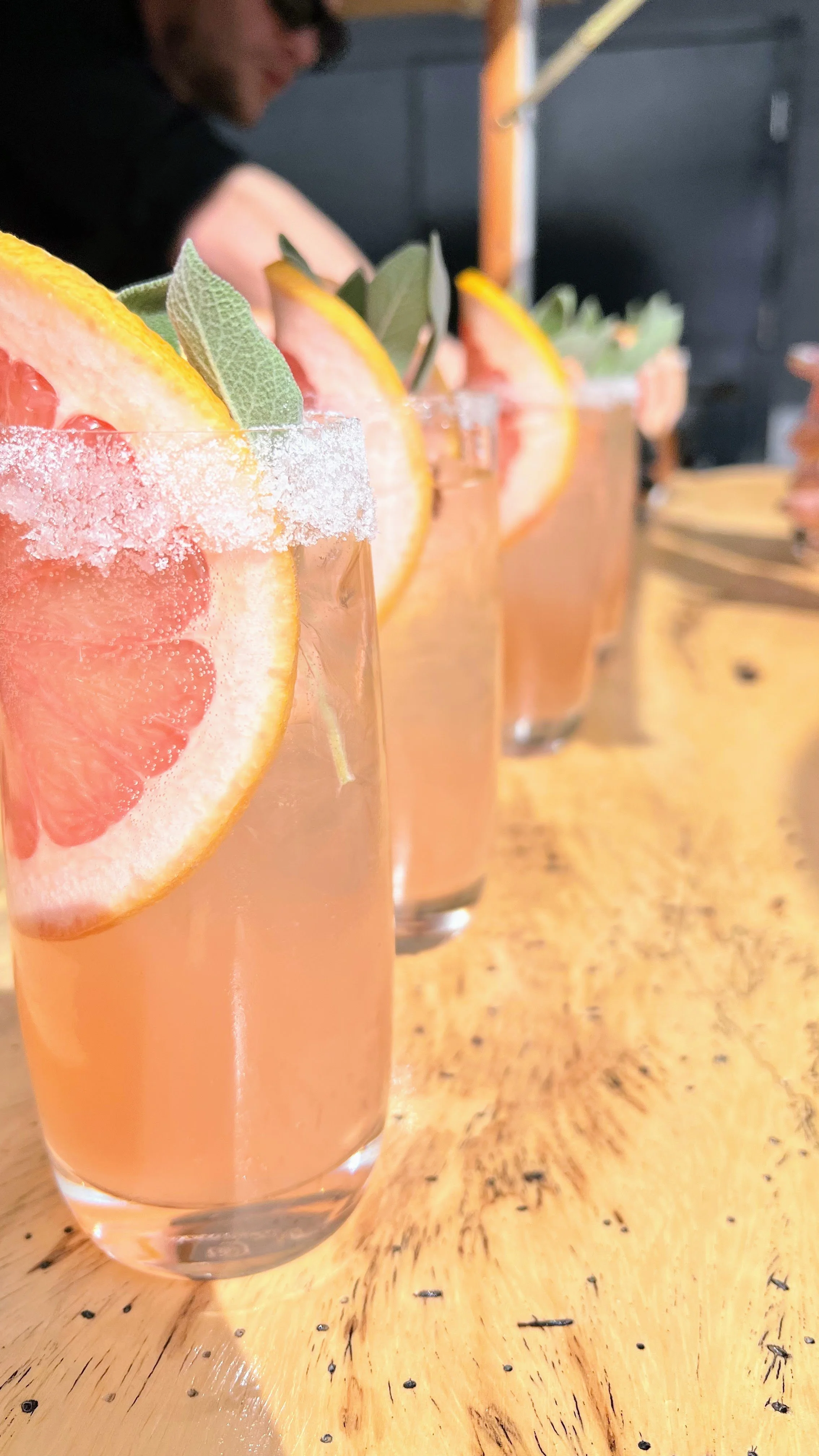 Mocktail of the Month: Grapefruit Paloma Fizz — The Wild Thyme Company