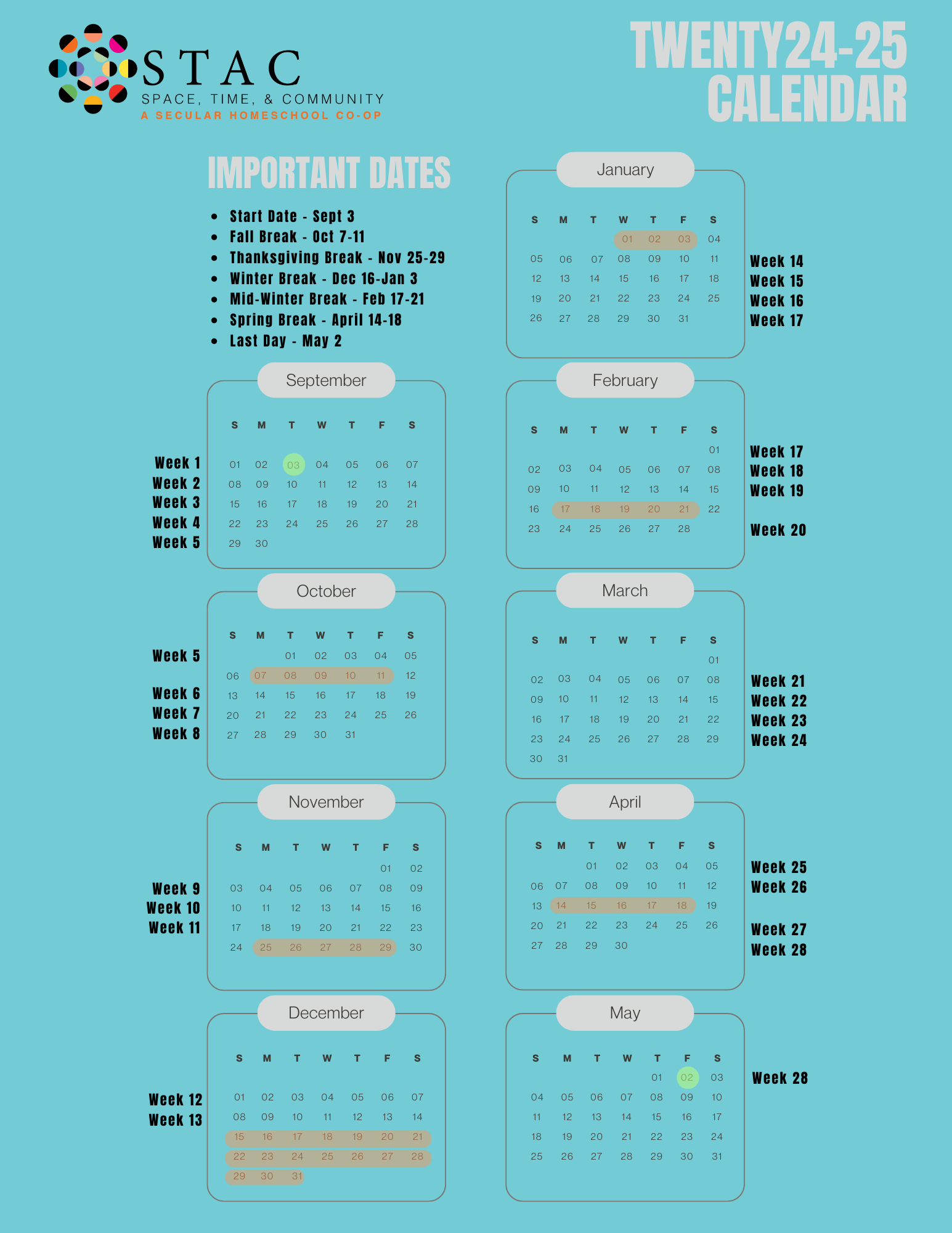 Space, Time, and Community