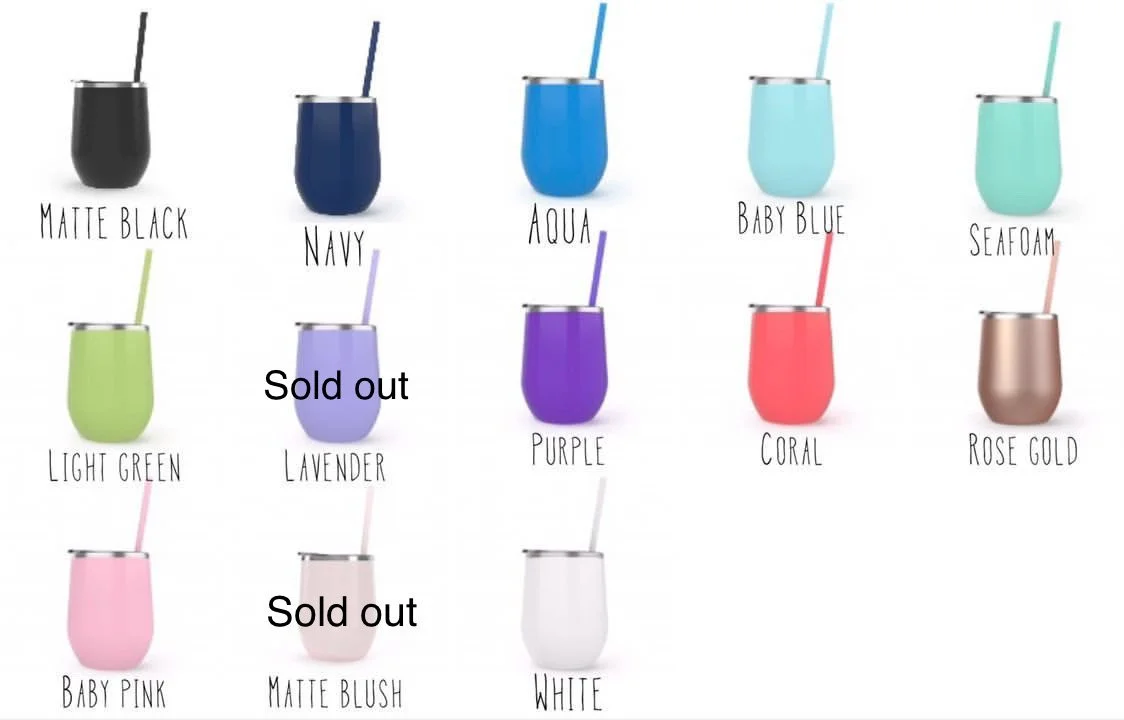 Custom Wine Tumbler - Stainless Steel Tumbler — Wine by Design