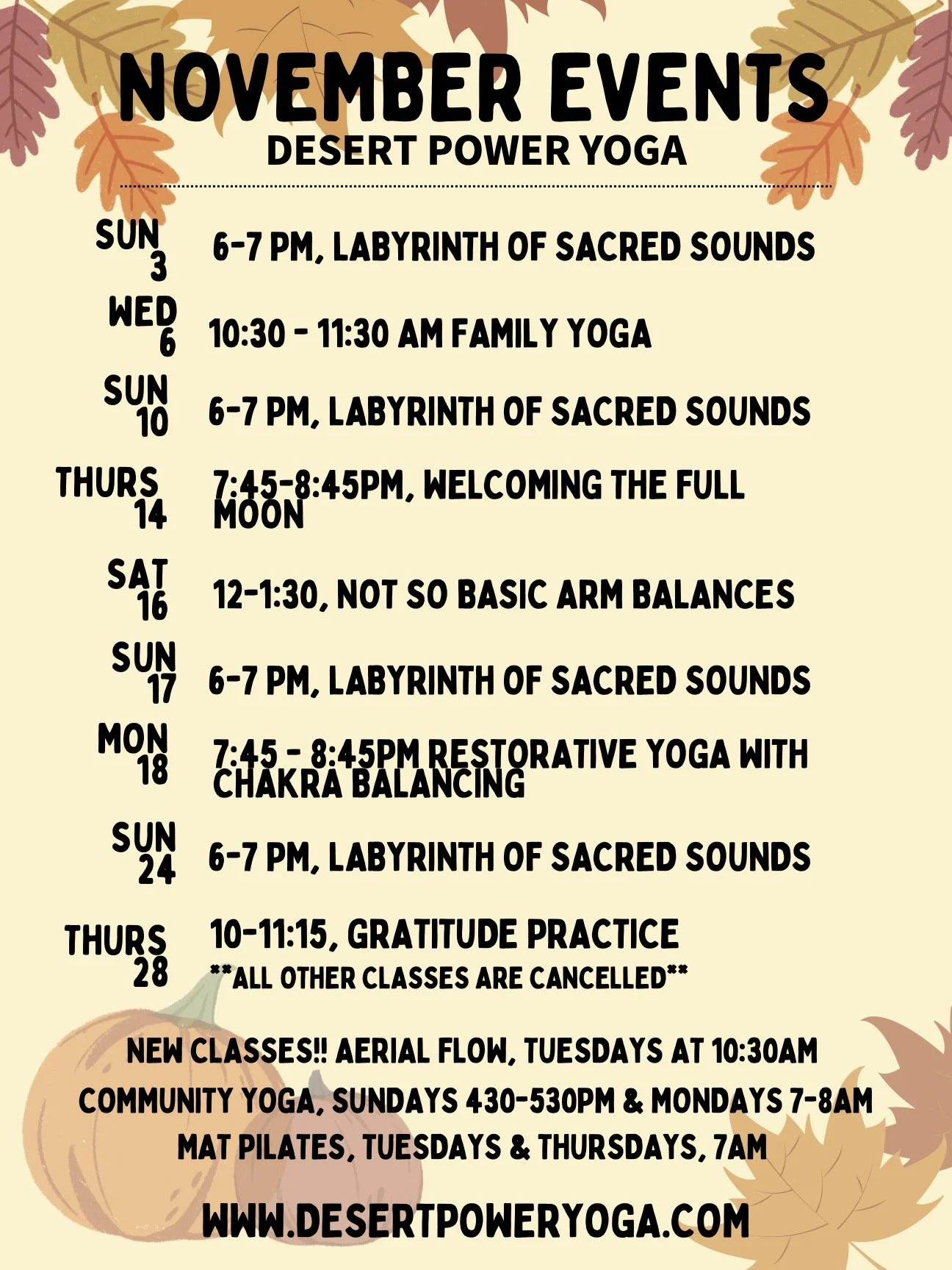 Desert Power Yoga | Moab Yoga, Barre, and Mat Pilates Studio