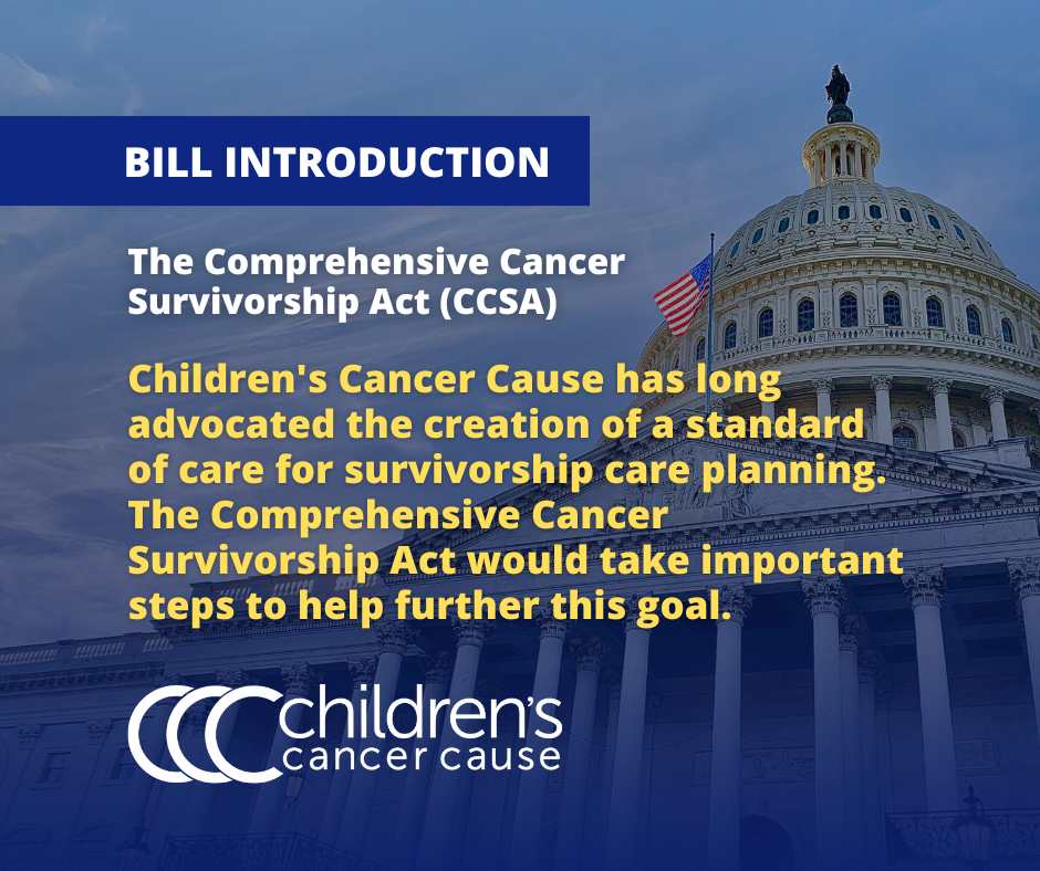 Comprehensive Cancer Survivorship Act is a Landmark Bill for Childhood ...