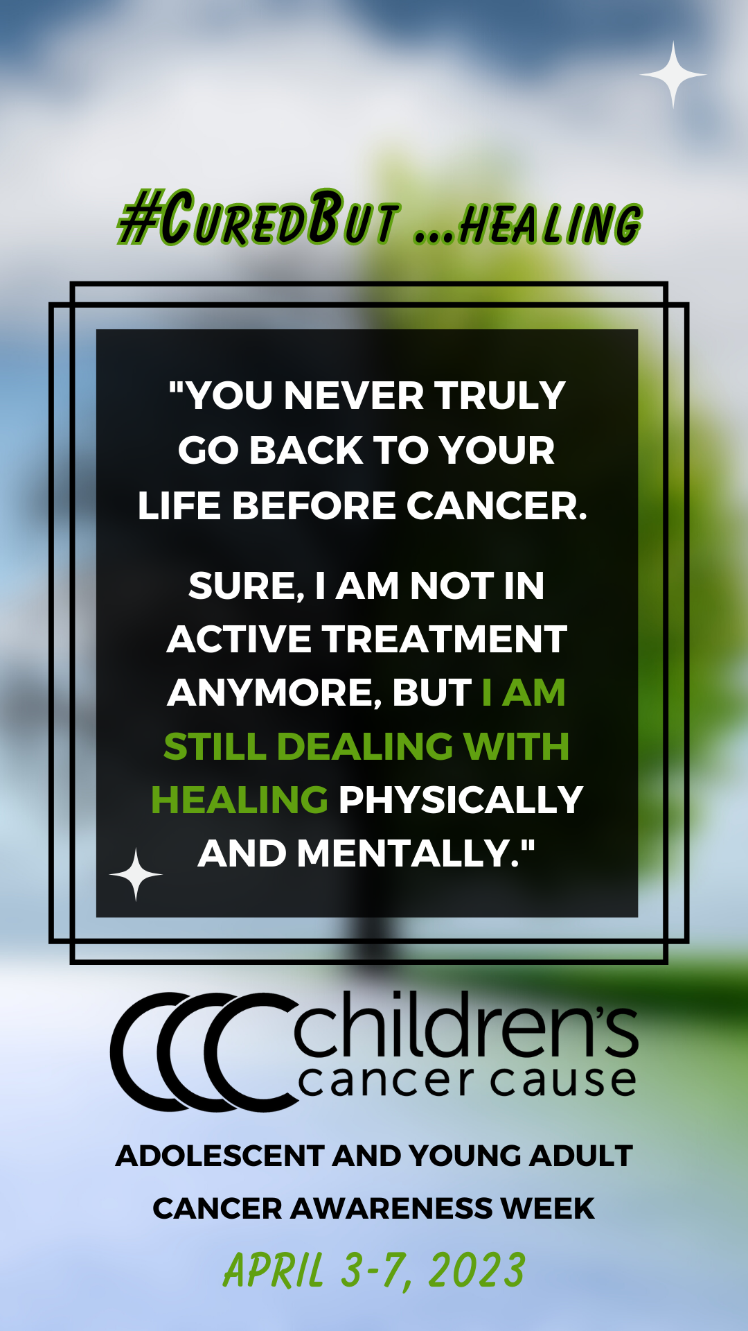 AYA Week — Children's Cancer Cause