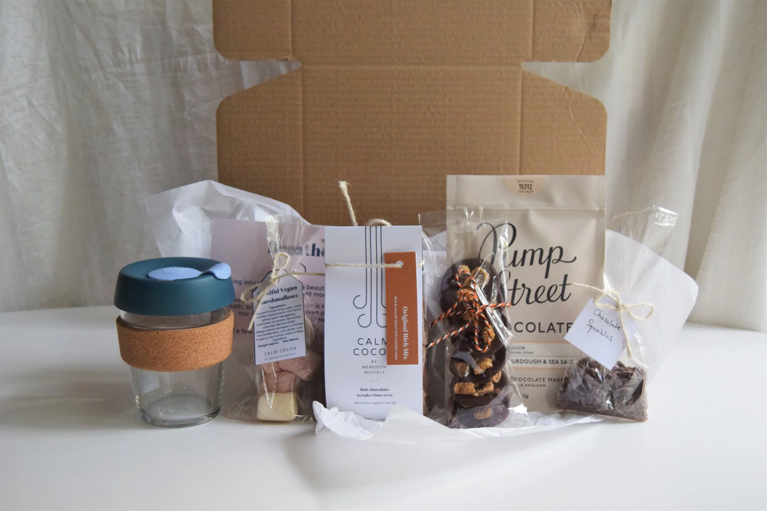 Hot Chocolate Letterbox Gifts Mindful Mouthfuls Relaxing Rocky ...