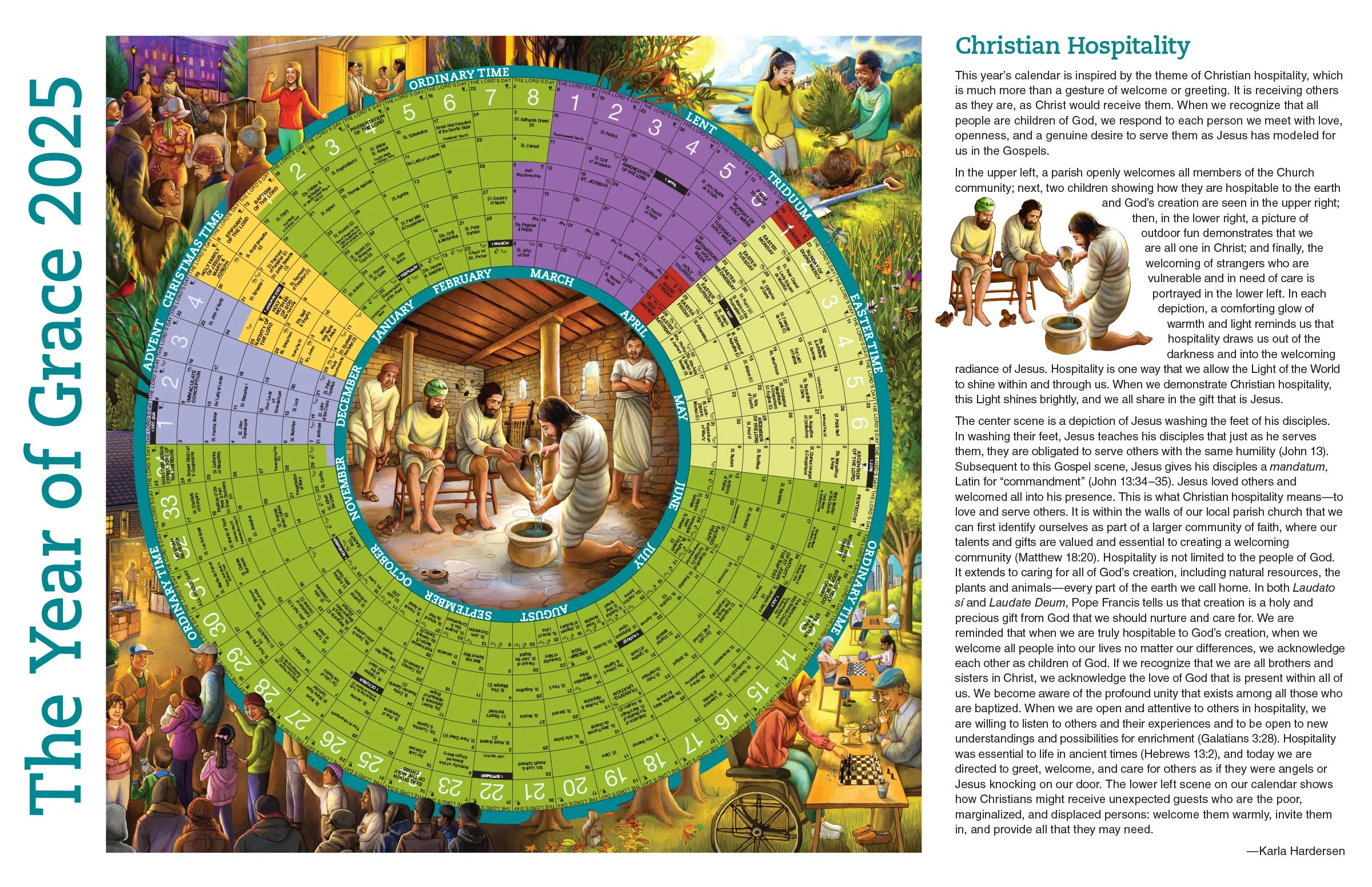 Year of Grace Liturgical Calendar — John McCoy Art