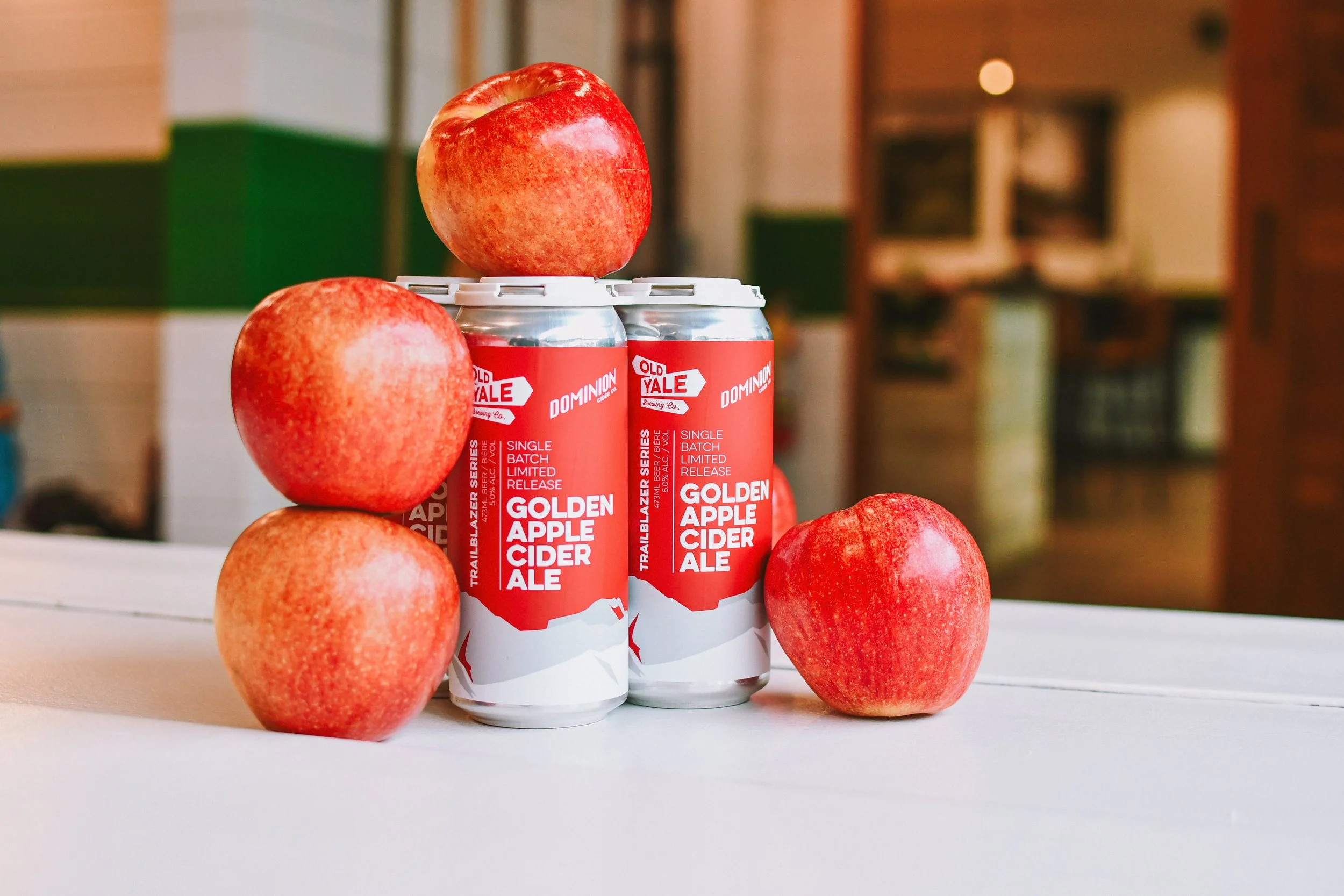 NEW BEER: GOLDEN APPLE CIDER ALE — Old Yale Brewing