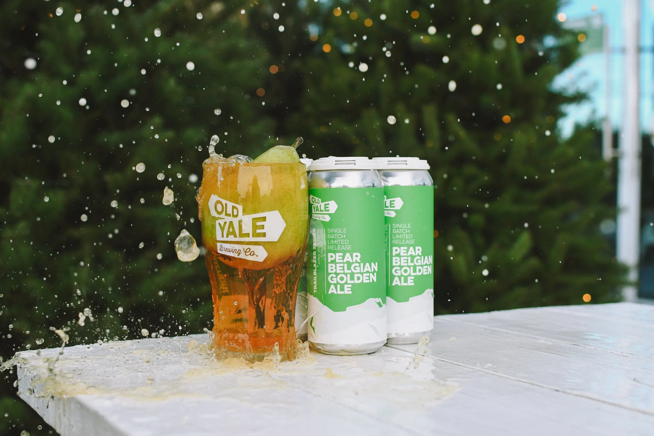 NEW BEER: PEAR BELGIAN GOLDEN ALE — Old Yale Brewing