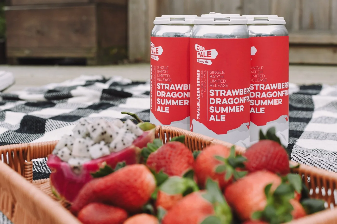 NEW BEER: STRAWBERRY DRAGONFRUIT SUMMER ALE — Old Yale Brewing